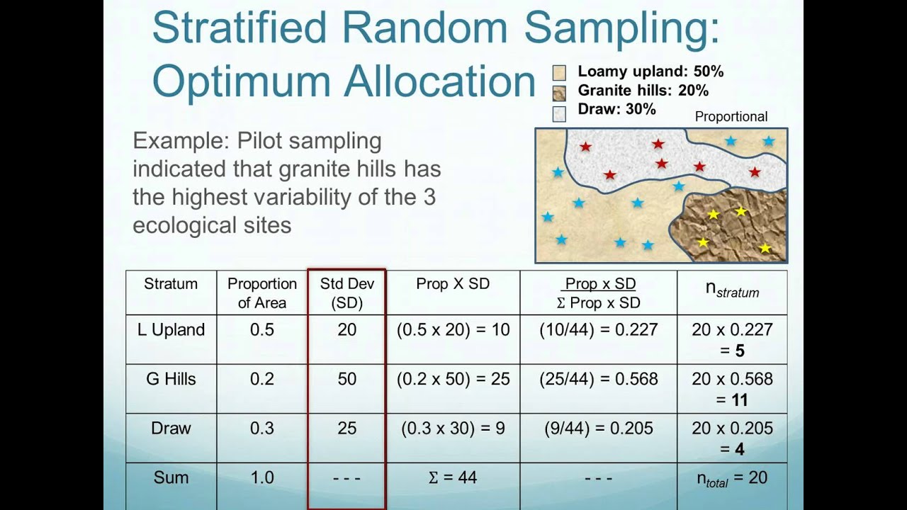 Sampling Design: Positioning Sampling Units in the Landscape - YouTube