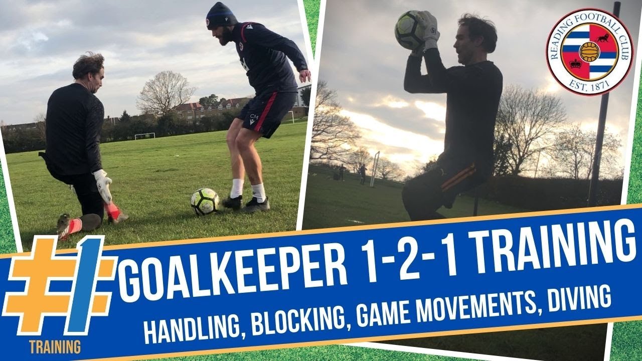 Goalkeeper training [#23] 1-2-1 session | Activation | Handling | Game ...