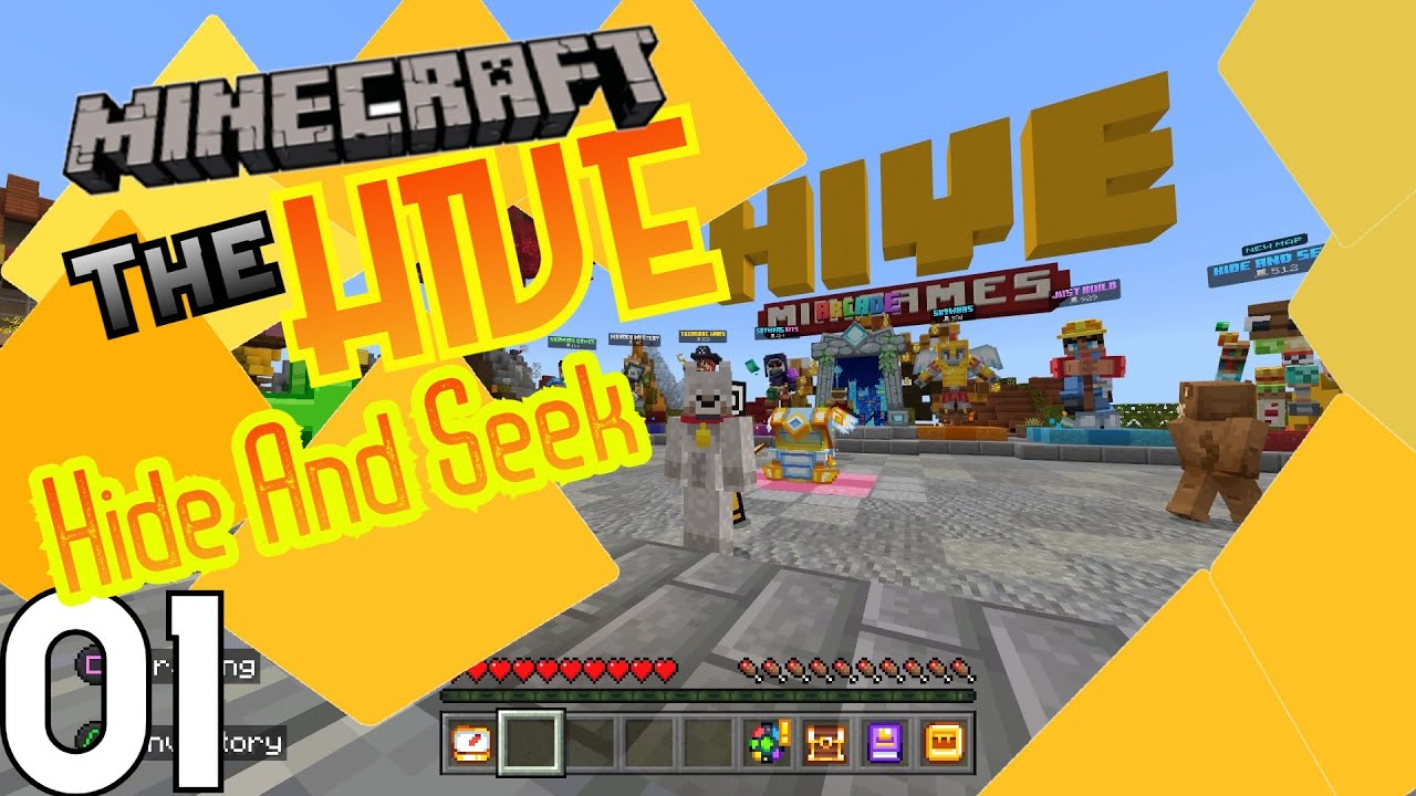 Hide And Seek :: Minecraft The Hive :: EP1 - YouTube