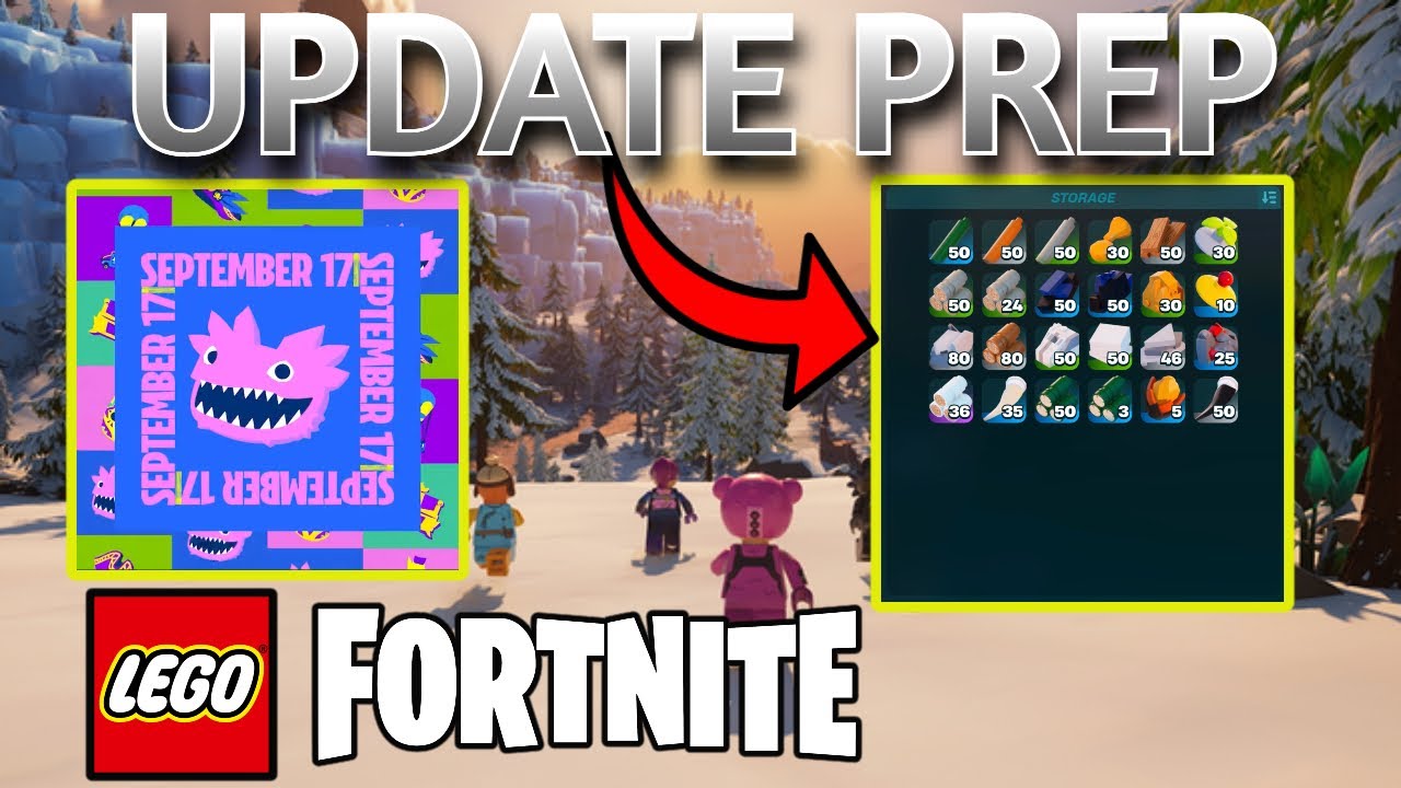 How I’m Prepping For The Lost Isles Update!! | Lego Fortnite - YouTube