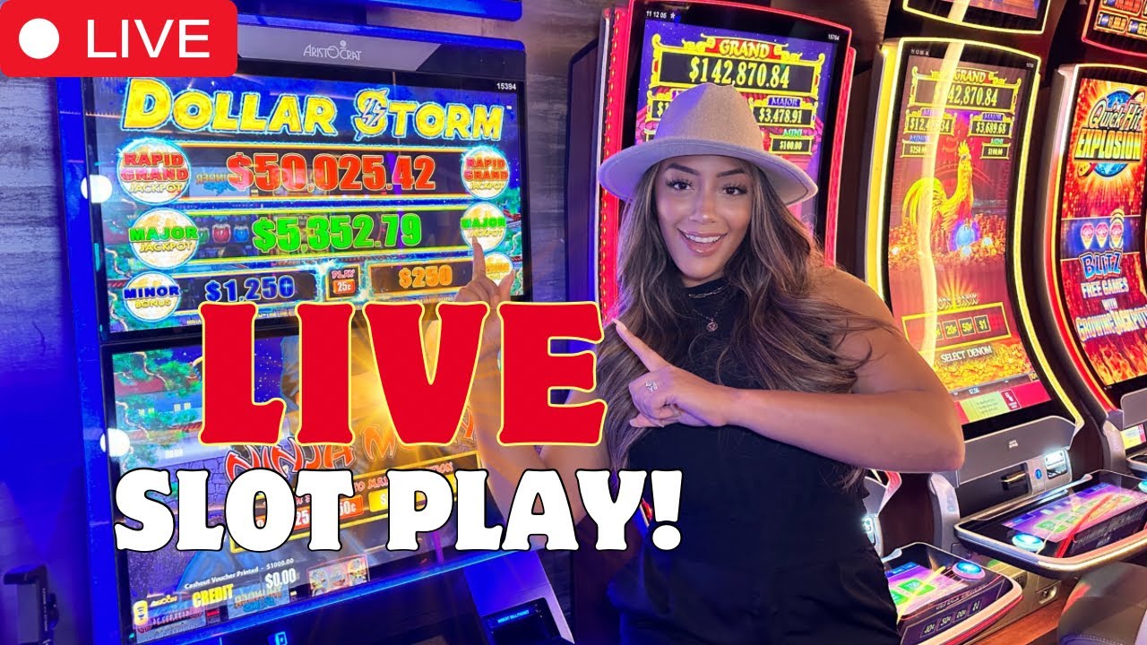 Live 🔴 Slot Play at Hard Rock Hollywood, FL 🎸🎰 - YouTube
