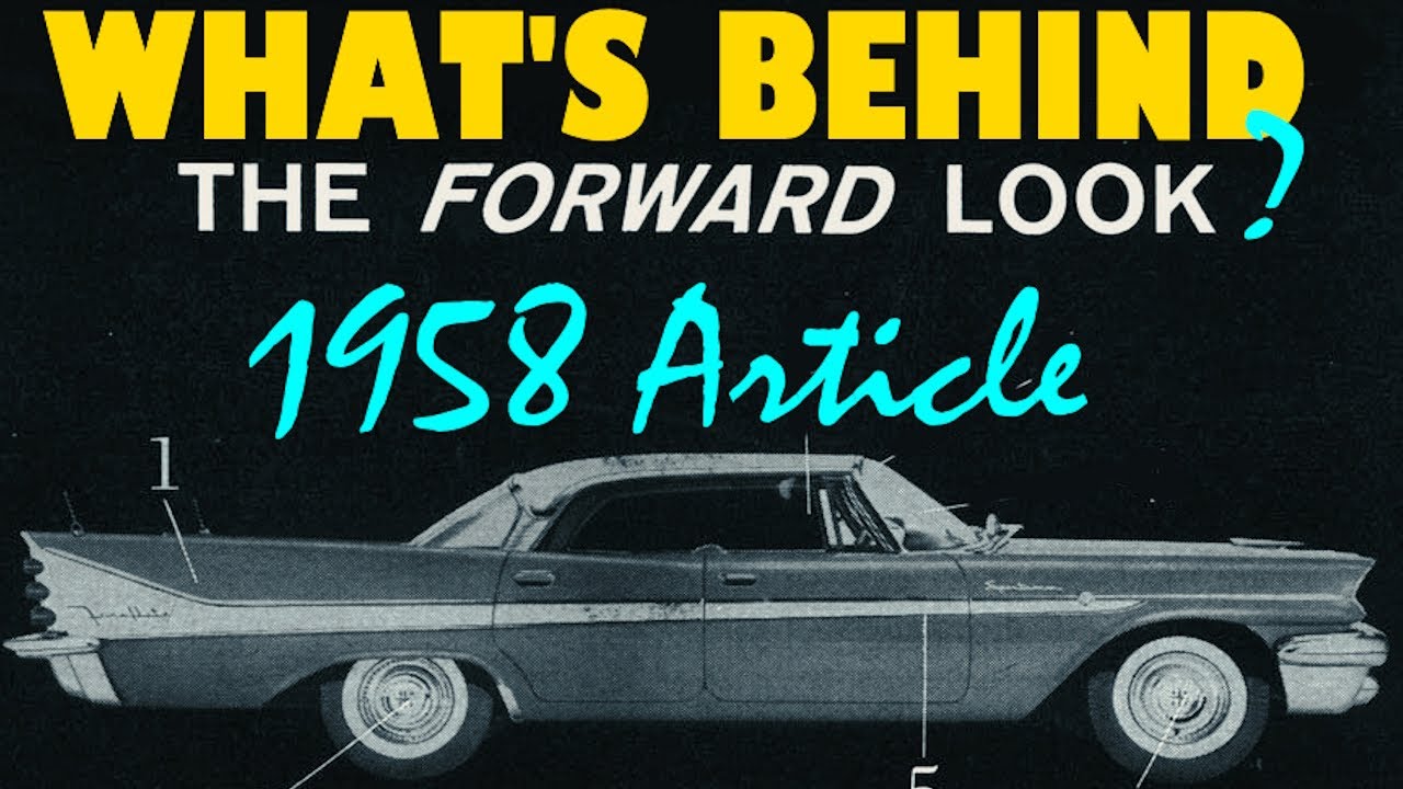 What's BEHIND the Forward Look?... 1958 Original Article - YouTube