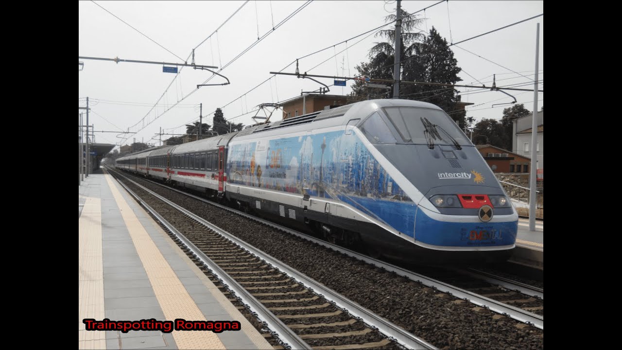 NUOVA LIVREA "ELEMENTAL" PER LA E414 DI TRENITALIA - YouTube