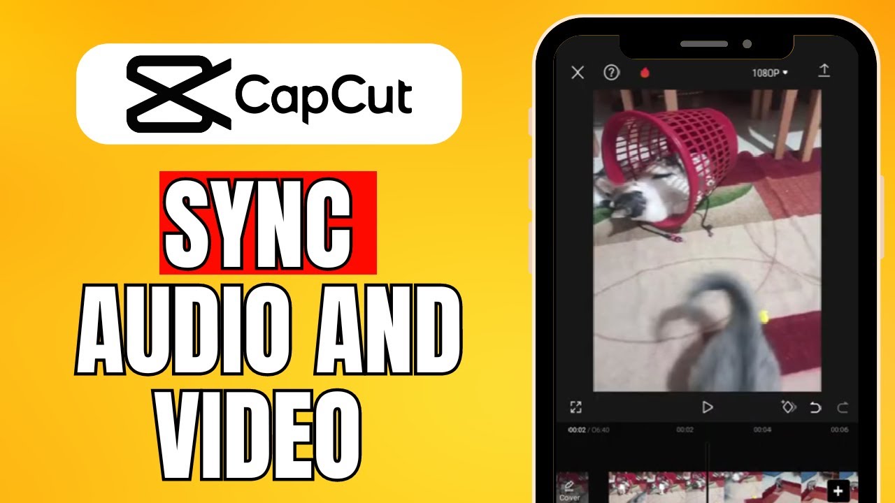 How To Sync Audio and Video in CapCut Mobile (2024) Easy Guide - YouTube