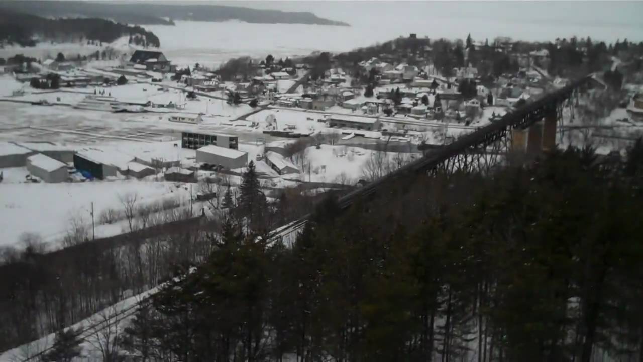 Parry Sound Fire Tower - February 2010 - YouTube