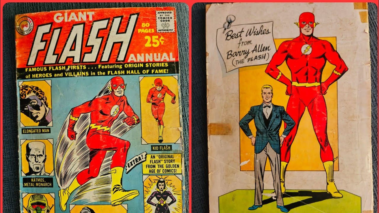 Giant Flash Annual 1 DC Comics 1963 - YouTube