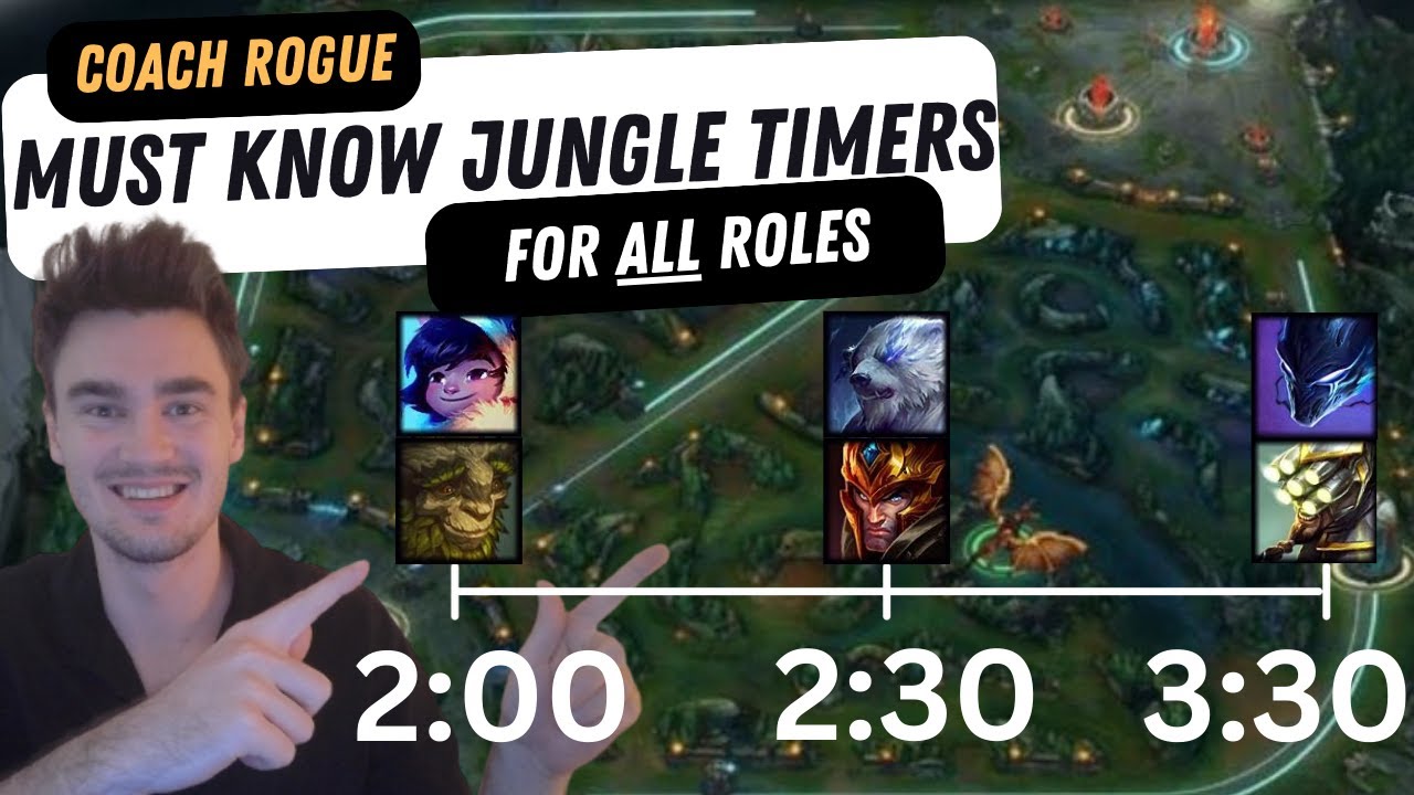 Must Know Jungle Timers Ganking Pathing Ect For All Roles Play