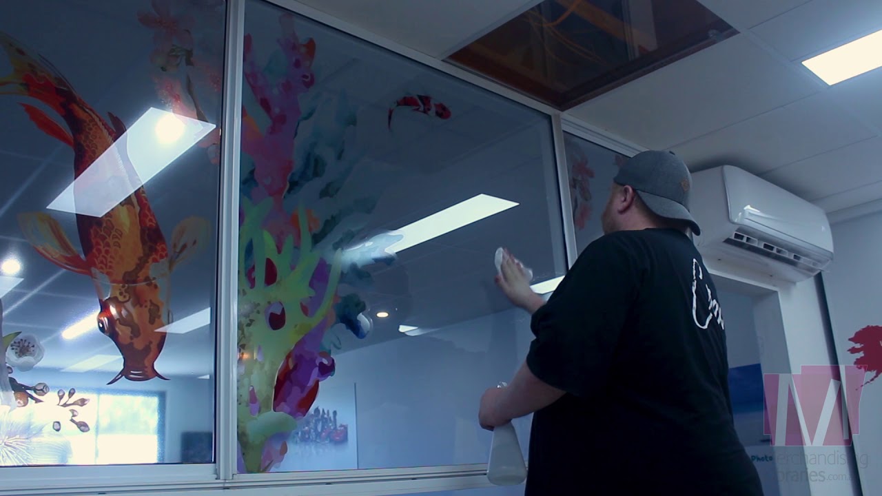 'Window Decal' installation tutorial - YouTube