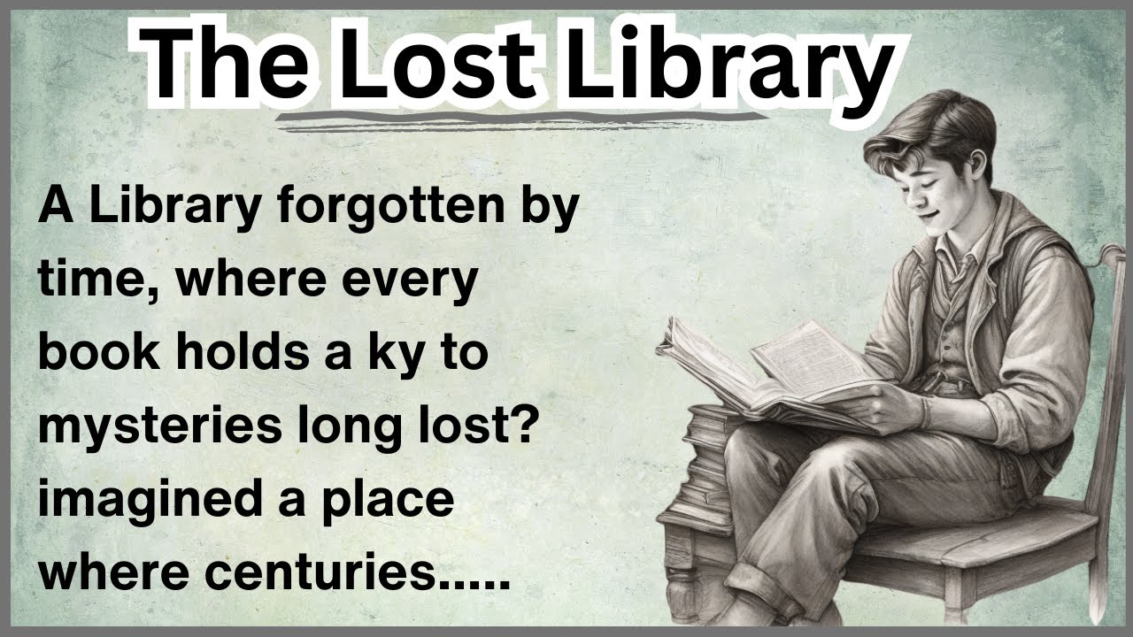 The Lost Library | Learn English Through Story Level 3 | Graded Reader ...