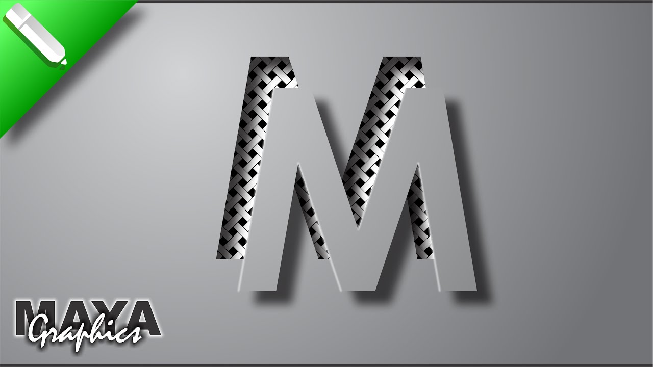 3D Typography Magic in Coreldraw | Maya Graphics - YouTube
