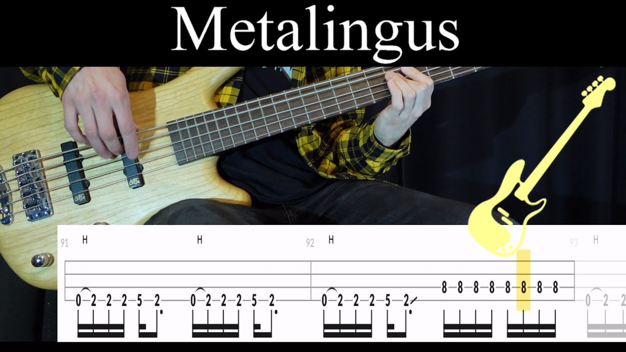 Metalingus (Alter Bridge) - (BASS ONLY) Bass Cover (With Tabs) - YouTube