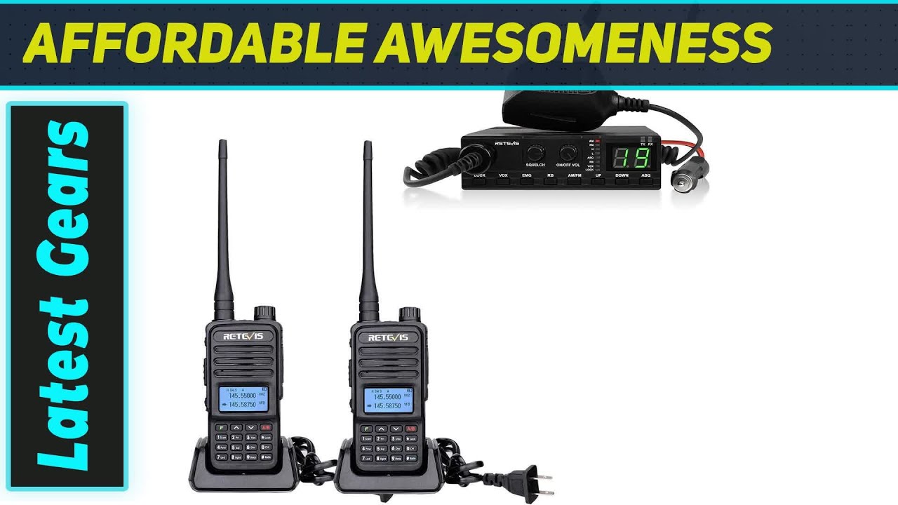 Retevis RT85 & MB2 CB: The Ultimate Long Range Communication Setup ...