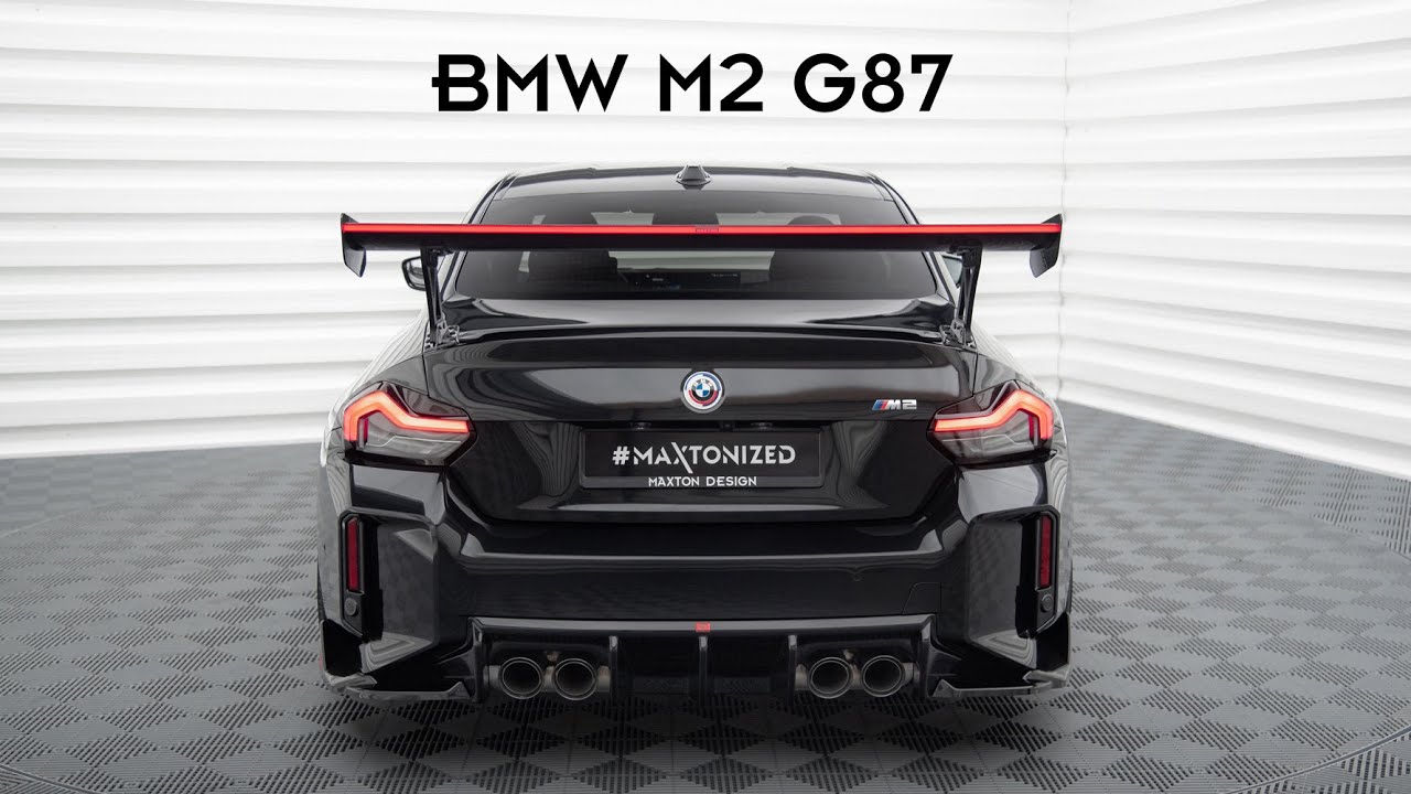 LED Spoiler for BMW M2 G87 | Maxton Design Carbon Spoiler | #Maxtonized ...