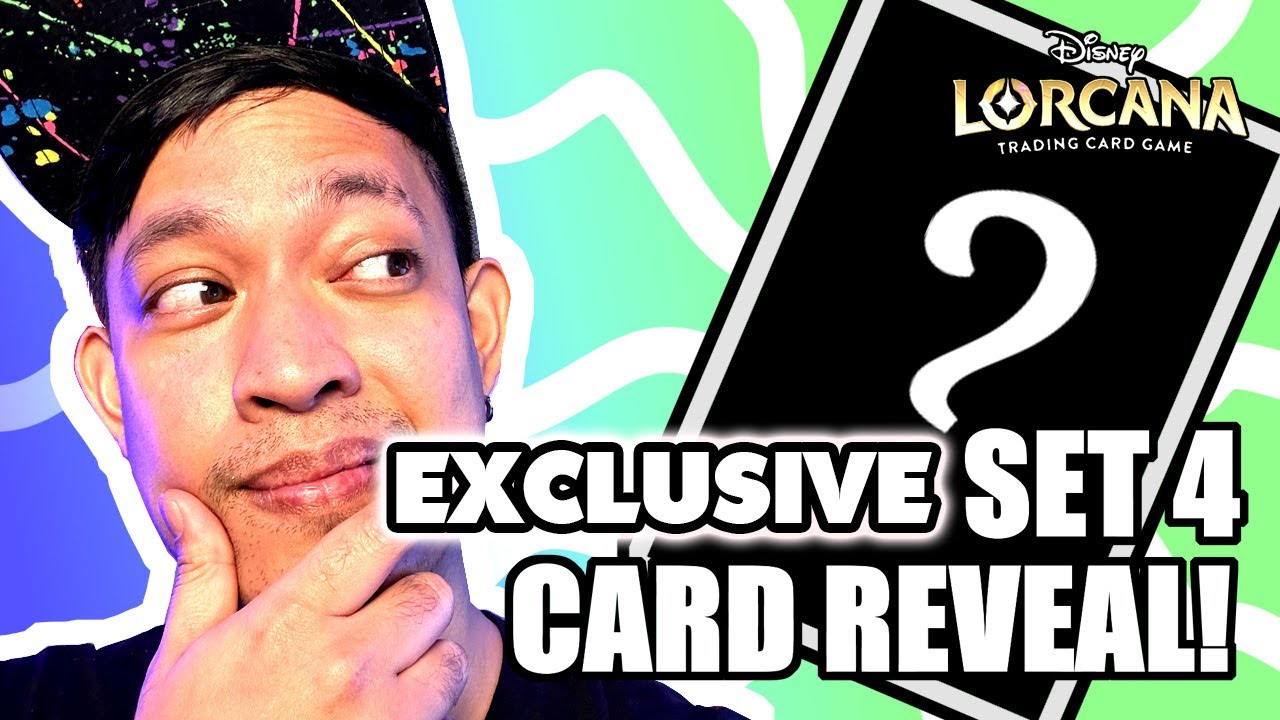 Exclusive Card Reveal Disney Lorcana Set 4 Ursula's Return - YouTube