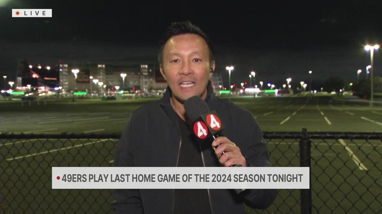49ers play last home game of season Monday night - YouTube