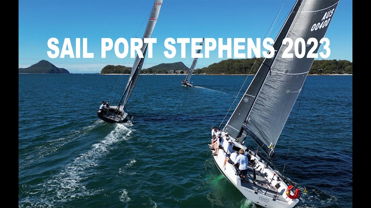 Sail Port Stephens Regatta 29th April 2023 - YouTube