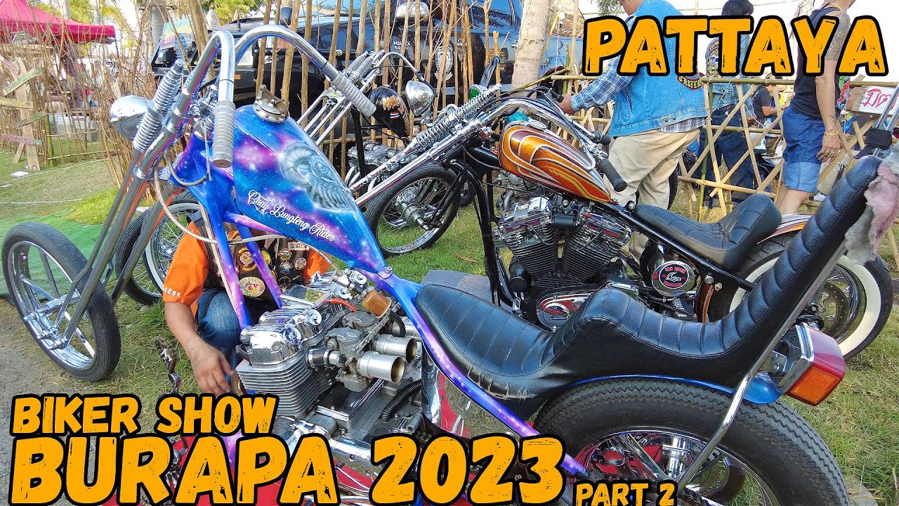 Thailand Burapa Pattaya bike week 2023 part 2 - YouTube