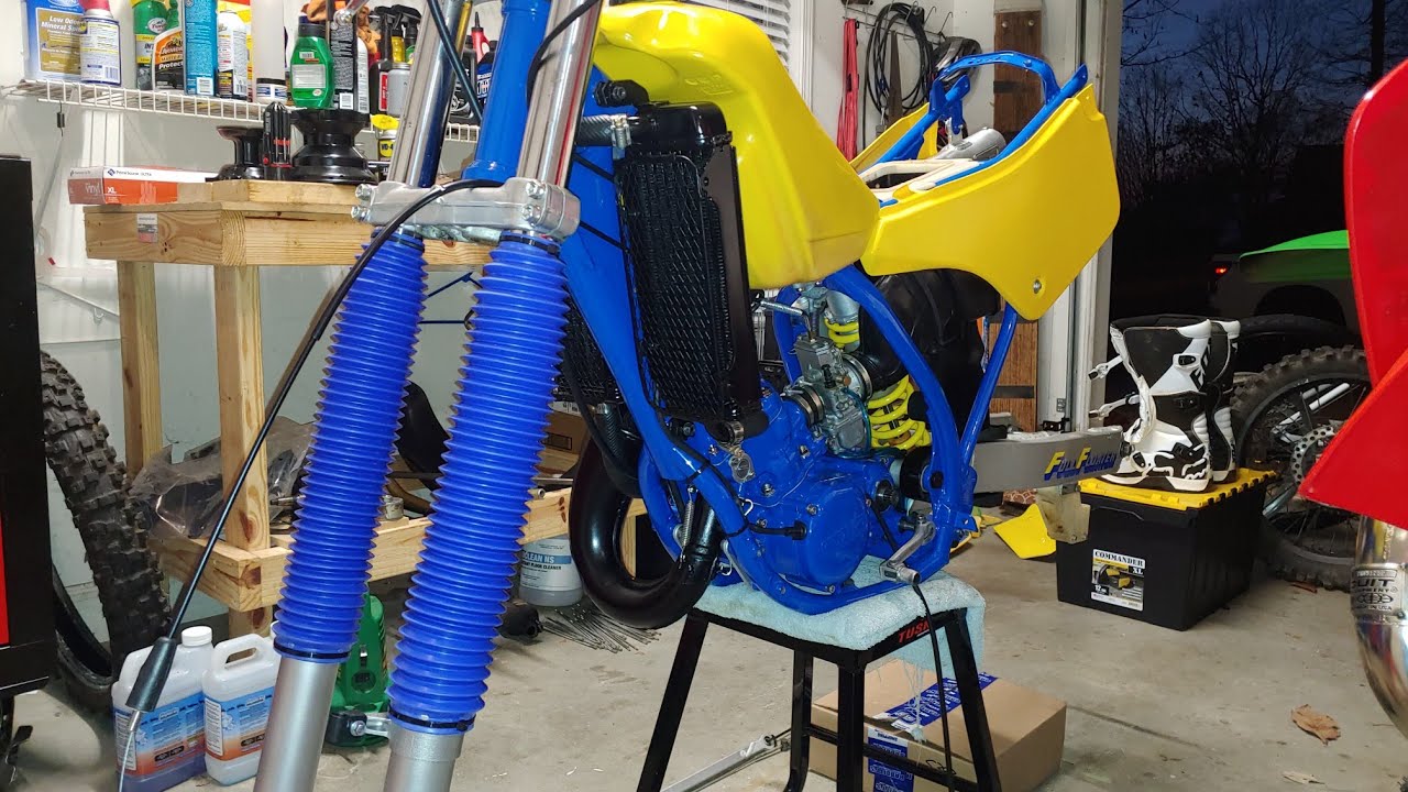 1986 Suzuki RM125 Restoration Part 2 - update - YouTube