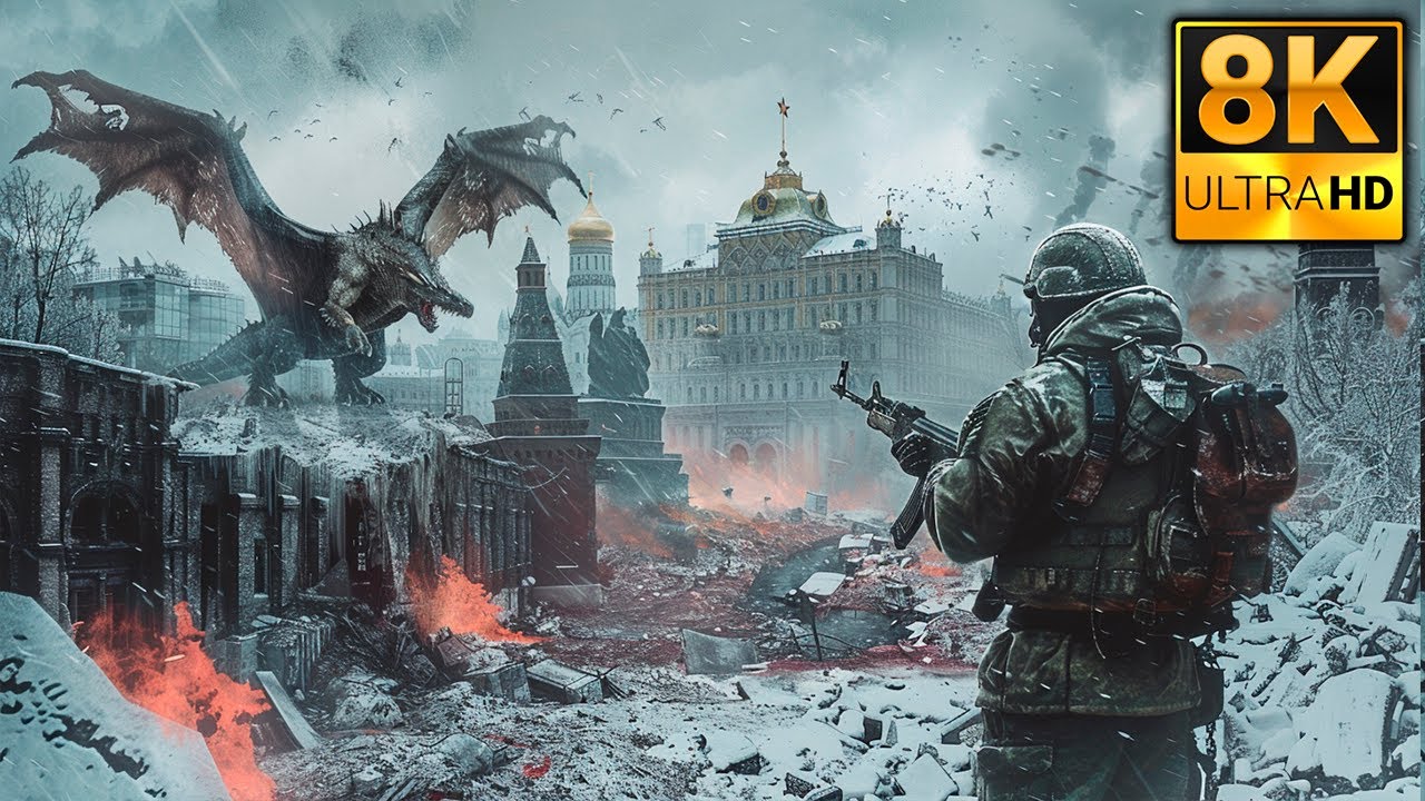 MOSCOW ATTACK Post Apocalypse | SUPER REALISTIC Cinematic GRAPHICS ...