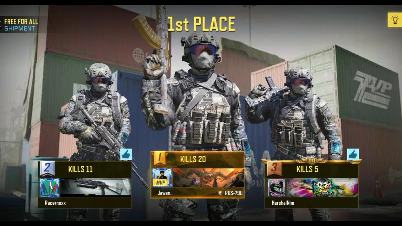 Call of Duty COD Mobile | Free for All | 1V7 - YouTube