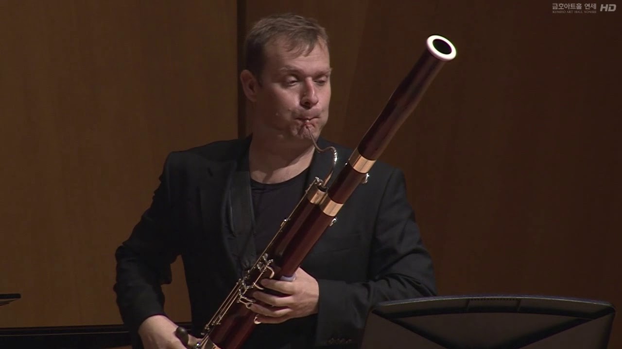 Roger Boutry - Interferences for bassoon and piano played by Matthias ...