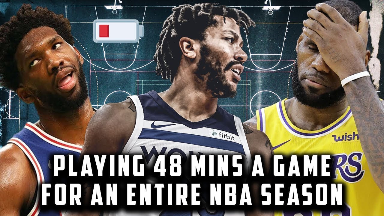 Forcing Every NBA Starter To Play 48 Minutes For An Entire Season - YouTube