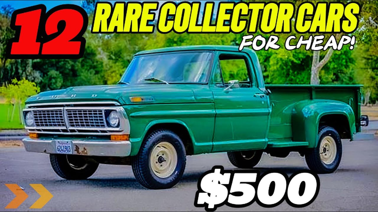 12 Rare Collector Cars – Affordable Craigslist Finds! - YouTube