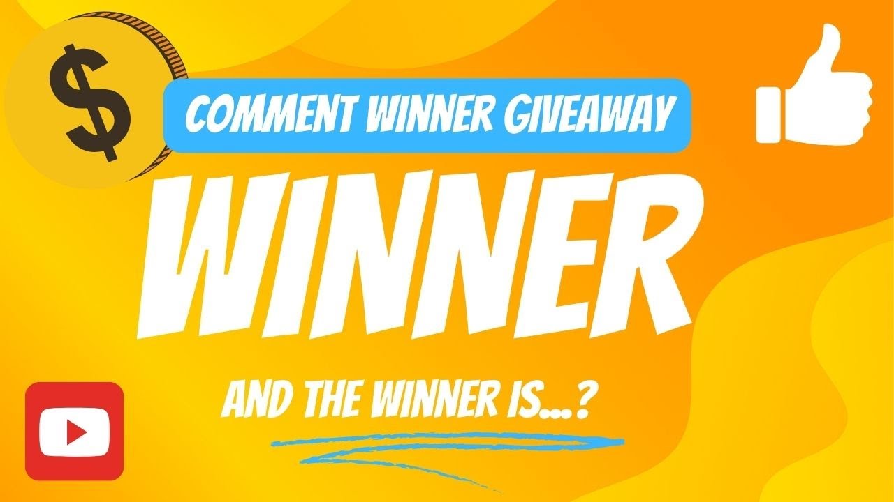 ️Giveaway Winner ️Thanks for all the subs, likes, shares and comments ...