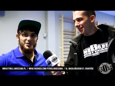 Anzor Azhiev (WCA Fight Night) dla TV Pit Bull West Coast Warszawa