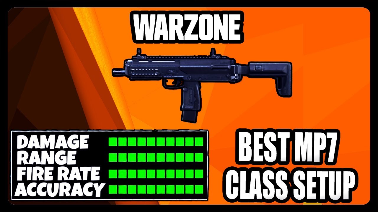 NEW OVERPOWERED MP7 CLASS SETUP IN WARZONE! BEST MP7 CLASS SETUP! - YouTube