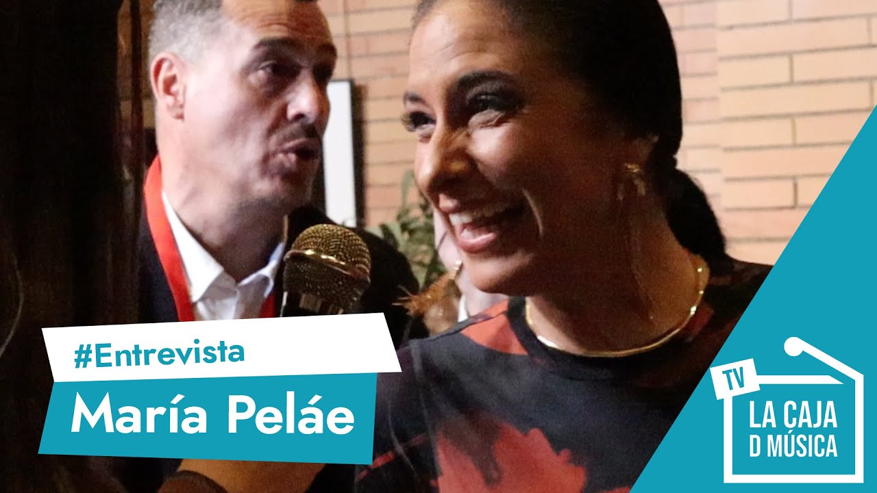MARÍA PELÁE: "Siento mucha ALEGRÍA y mucho ESTRÉS de pensar en la GIRA ...