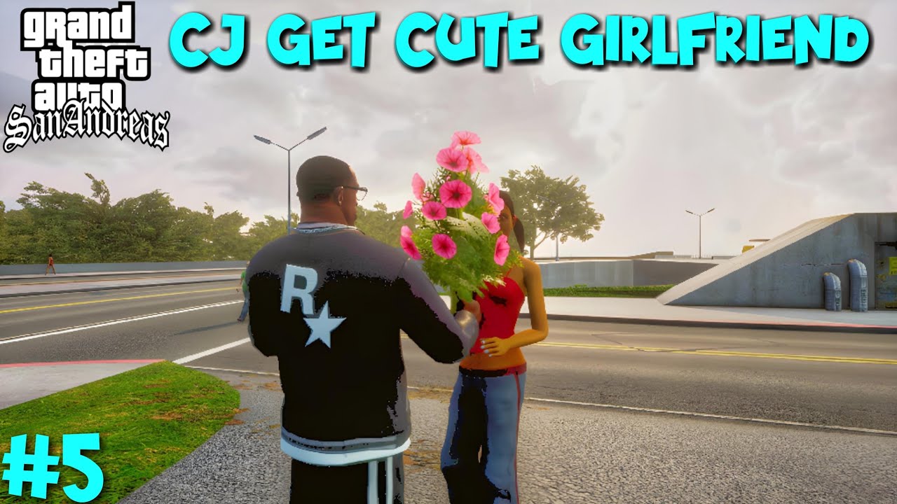Finally CJ Got Girlfriend | GTA San Andreas Gameplay #5 - YouTube