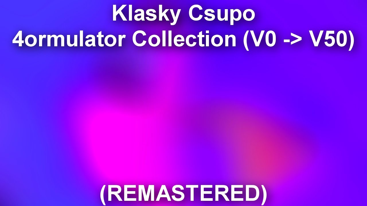 Klasky Csupo In 4ormulator Collection (V0 - V50) (REMASTERED) - YouTube