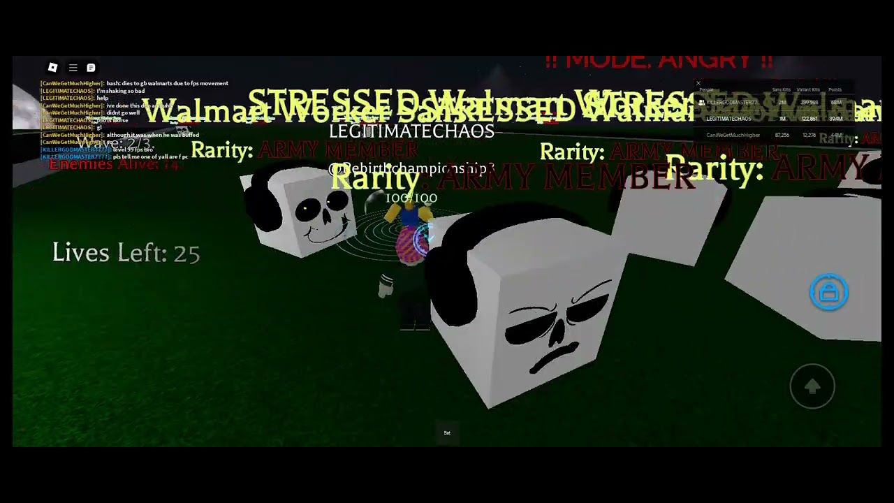 Walmart waves: TESCO SANS ENCOUNTER (idk rng) - YouTube