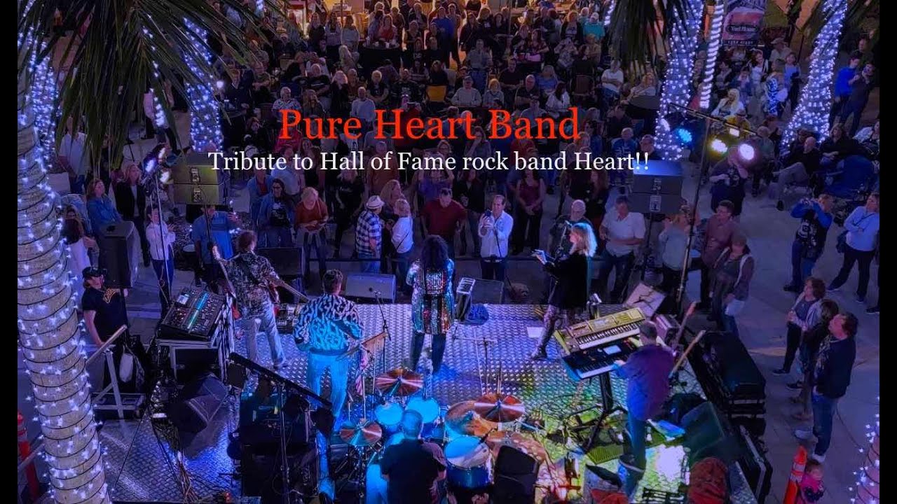 Pure Heart Hall Of Fame rock band Heart tribute, Alone, Magic Man ...