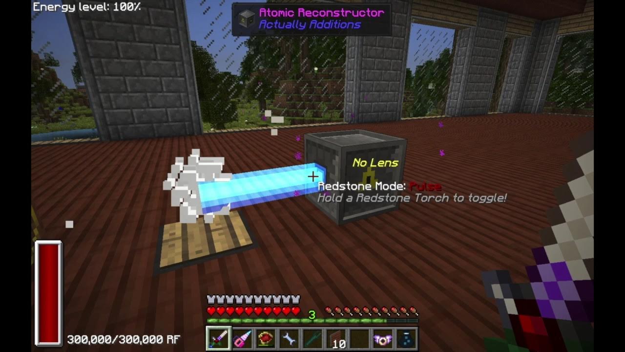 [Actually Additions] Automatic Reconstructor Auto-Crafting Redux - YouTube