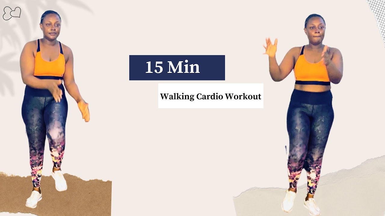 INTENSE WALKING CARDIO WORKOUT 🔥 FULL BODY FAT BURN 🔥 LOW IMPACT & NO ...