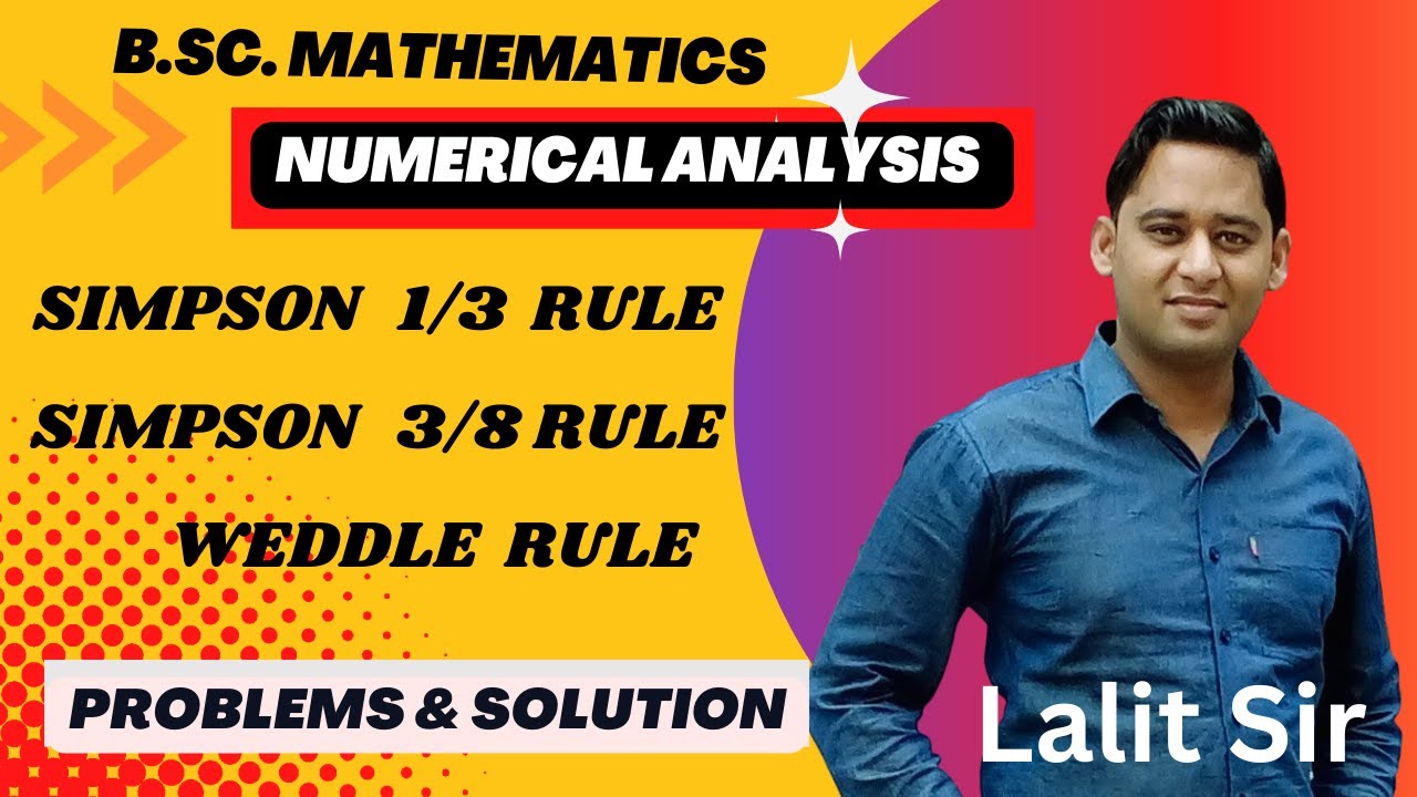 Simpson 1 3 Rule Simpson 3 8 Rule And Weddle Rule Problems And simpson-1-3-rule-simpson-3-8-rule-and-weddle-rule-problems-and