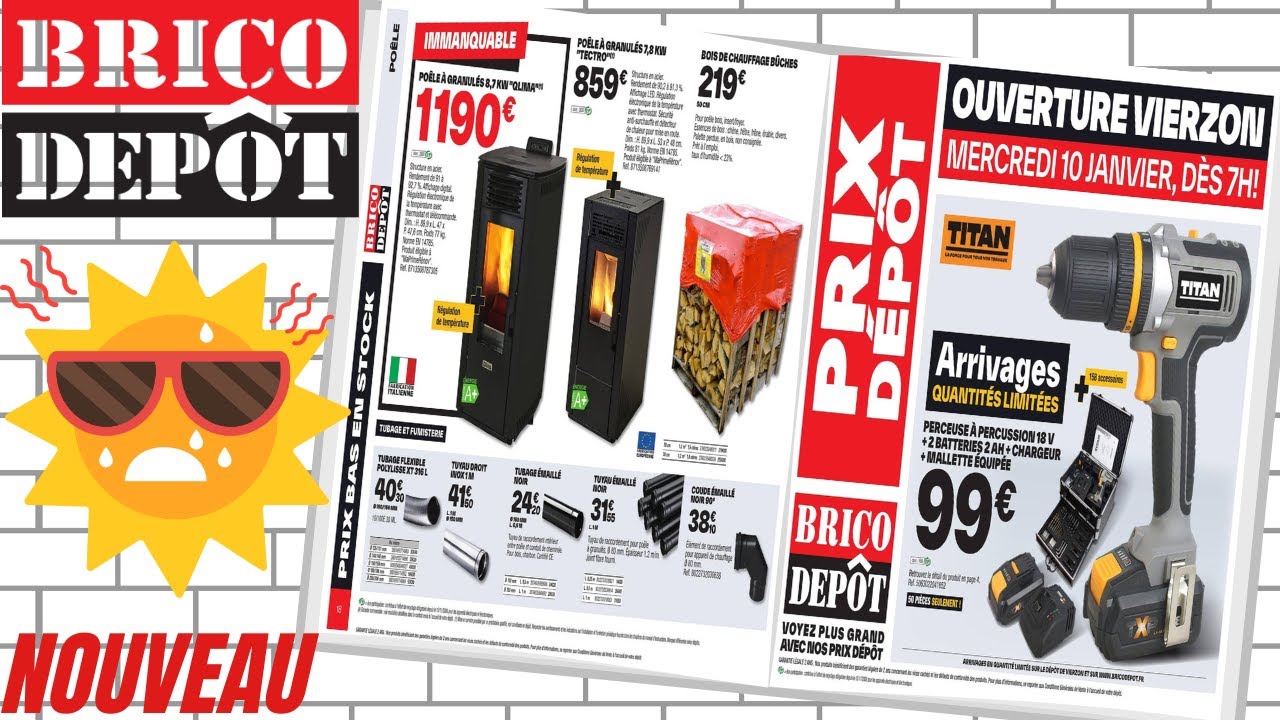 catalogue BRICO DÉPÔT du 10 au 31 janvier 2024 🌞 Arrivage - VIERZON ...