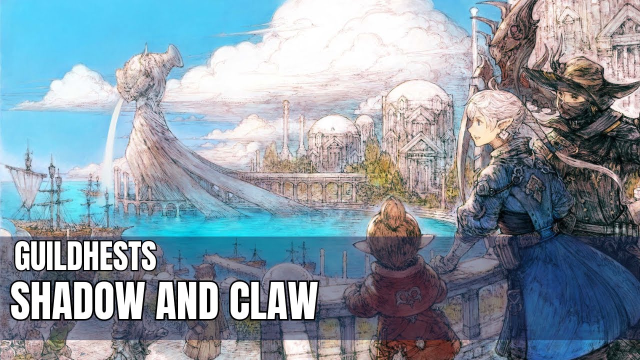 Final Fantasy XIV | A Realm Reborn | Guildhests - Shadow and Claw - YouTube