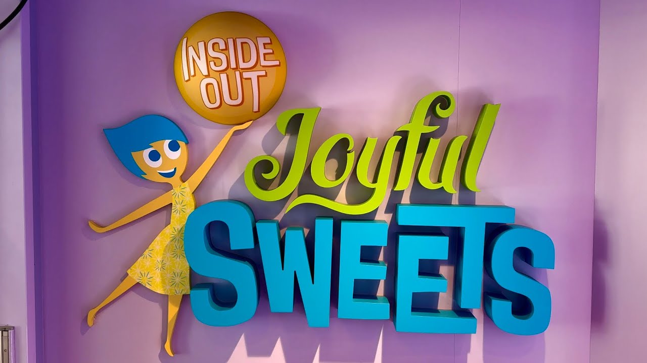 Inside Out Joyful Sweets Shop on Disney Wish (Inside Out Themed ...