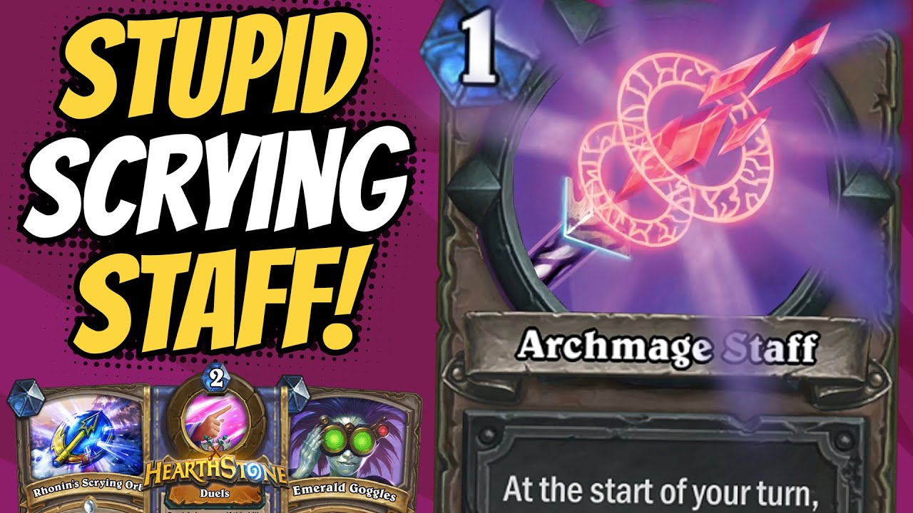 A FREE SPELL EVERY TURN?? Archmage Staff is UNDERRATED! Mozaki Spell ...