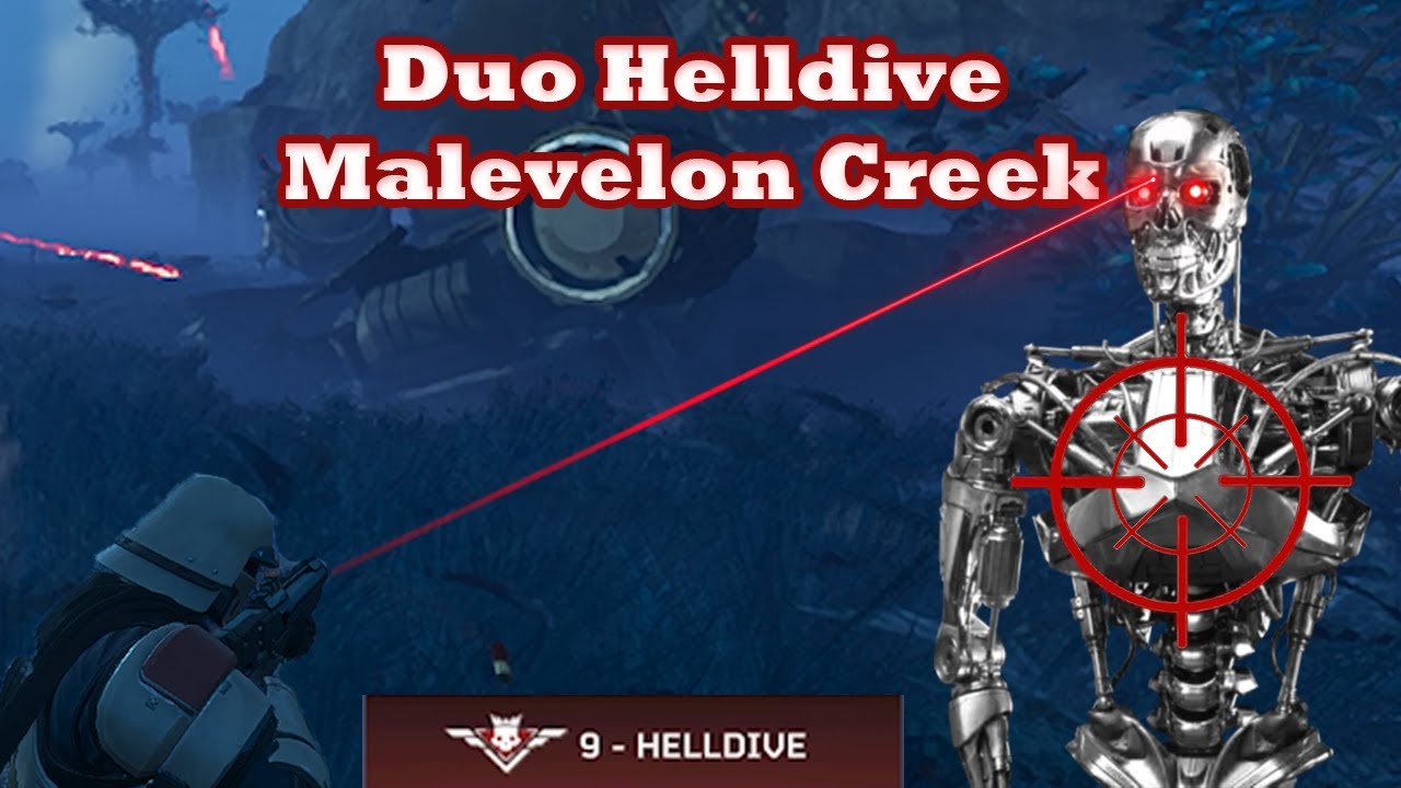 Helldiver Difficulty! (Duo Dive Malevelon Creek) - YouTube