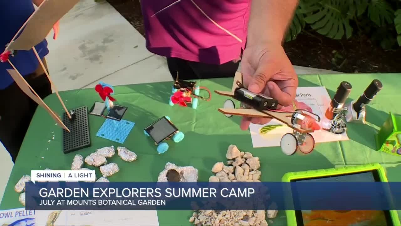 Summer gardening camp filled with healthy grown snacks - YouTube