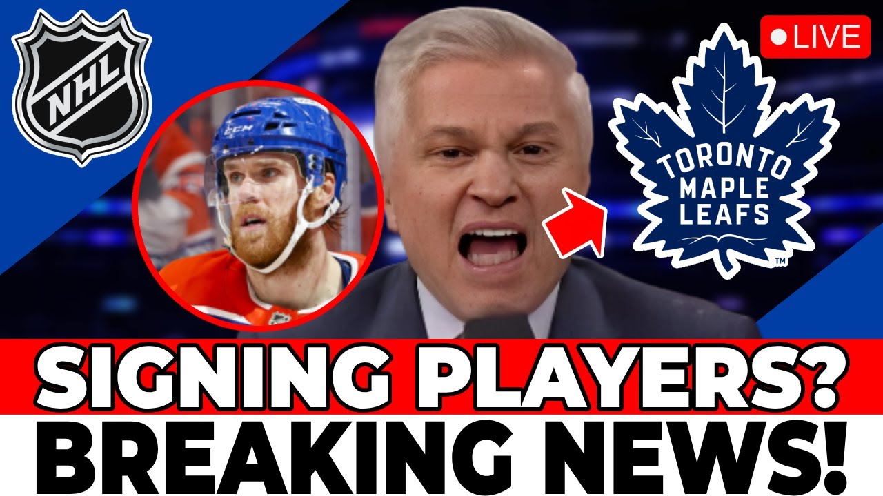 CONFIRMED NOW? LEAFS SIGNING PLAYERS! CONNOR MCDAVID CONFIRMED! MAPLE ...
