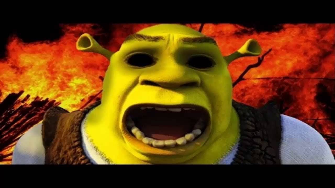 TRAPPED IN SHREKS HAUNTED HOTEL | One Night at Shrek's Hotel - YouTube