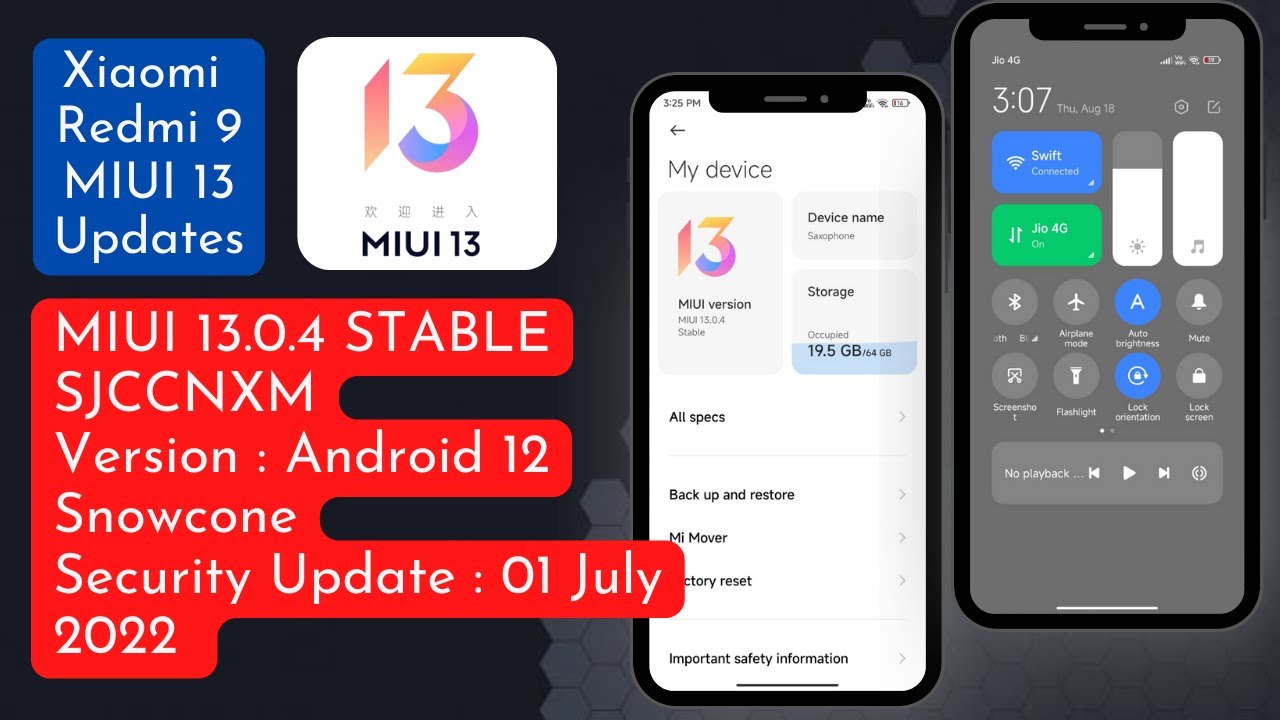 Update Mi Pilot ROMs of lancelot for Redmi 9 Prime | Redmi 9 Android 12 ...