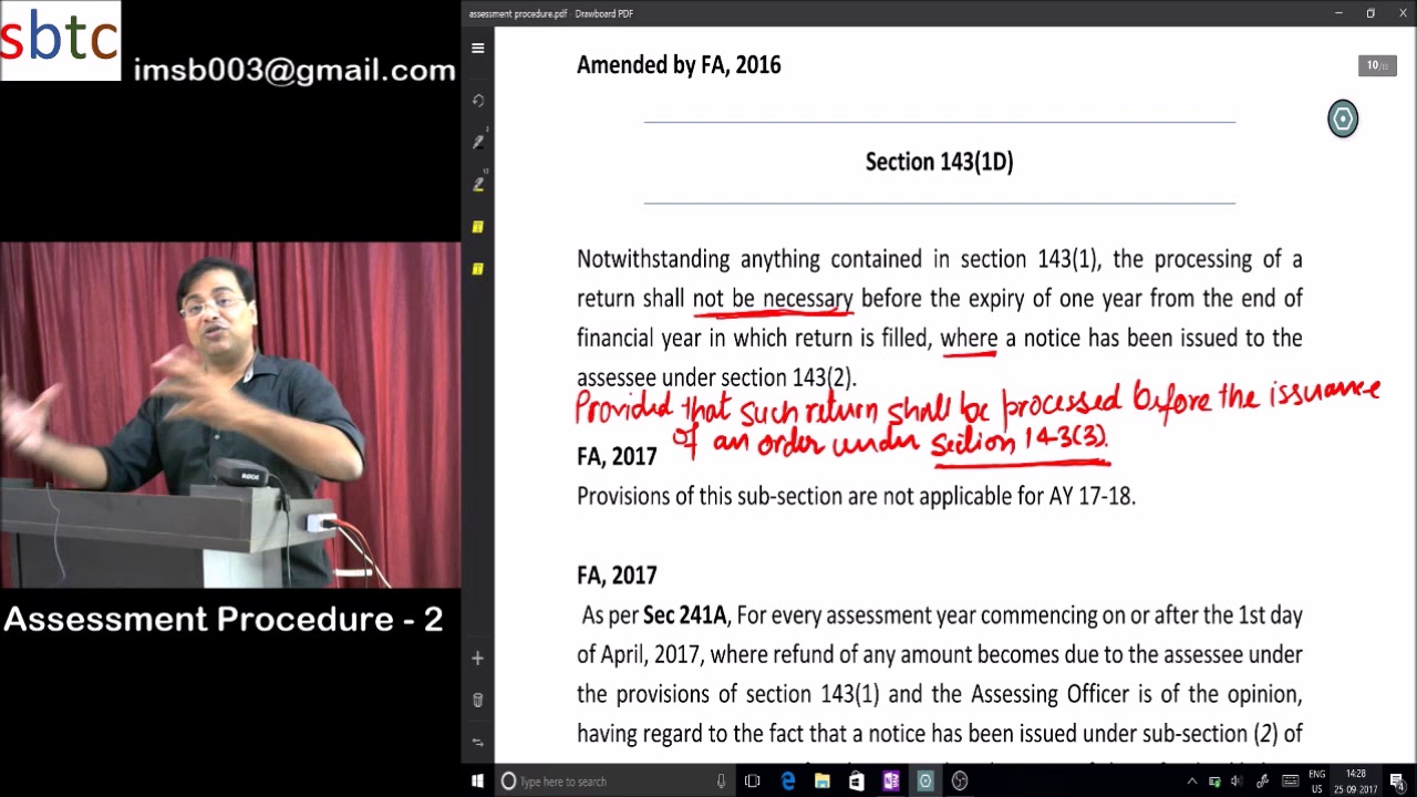 Assessment Procedure / Scrutiny assessment and Best judgement ...