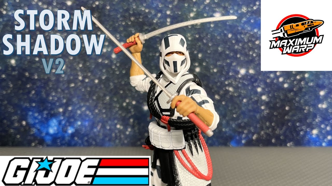 G. I. JOE Classified STORM SHADOW Version 2 action figure Review - YouTube