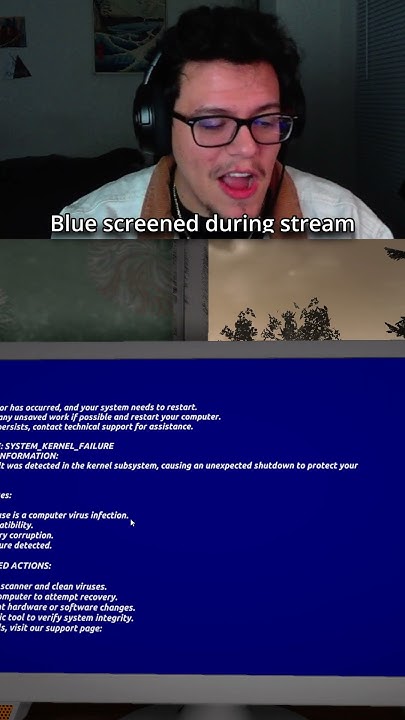 damn windows... #bluescreen #twitch #streamer #streamerlifesimulator2 #humor - YouTube